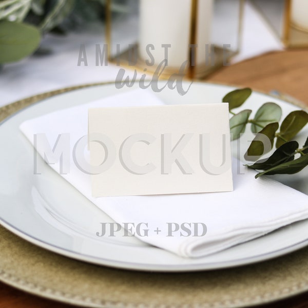 Place Setting Mockup - Etsy