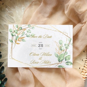 Simple 4x6 Invitation Card Mockup, Horizontal Card Mockup, Landscape ...