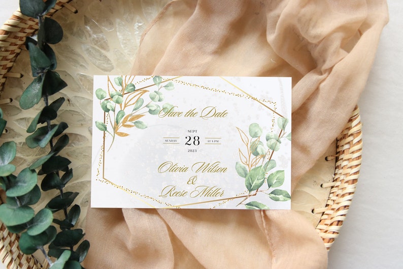 Simple 4x6 Invitation Card Mockup, Horizontal Card Mockup, Landscape ...