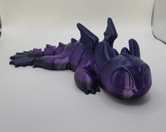 Christmas Custom 3D Printed Toothless / Night Fury - Etsy