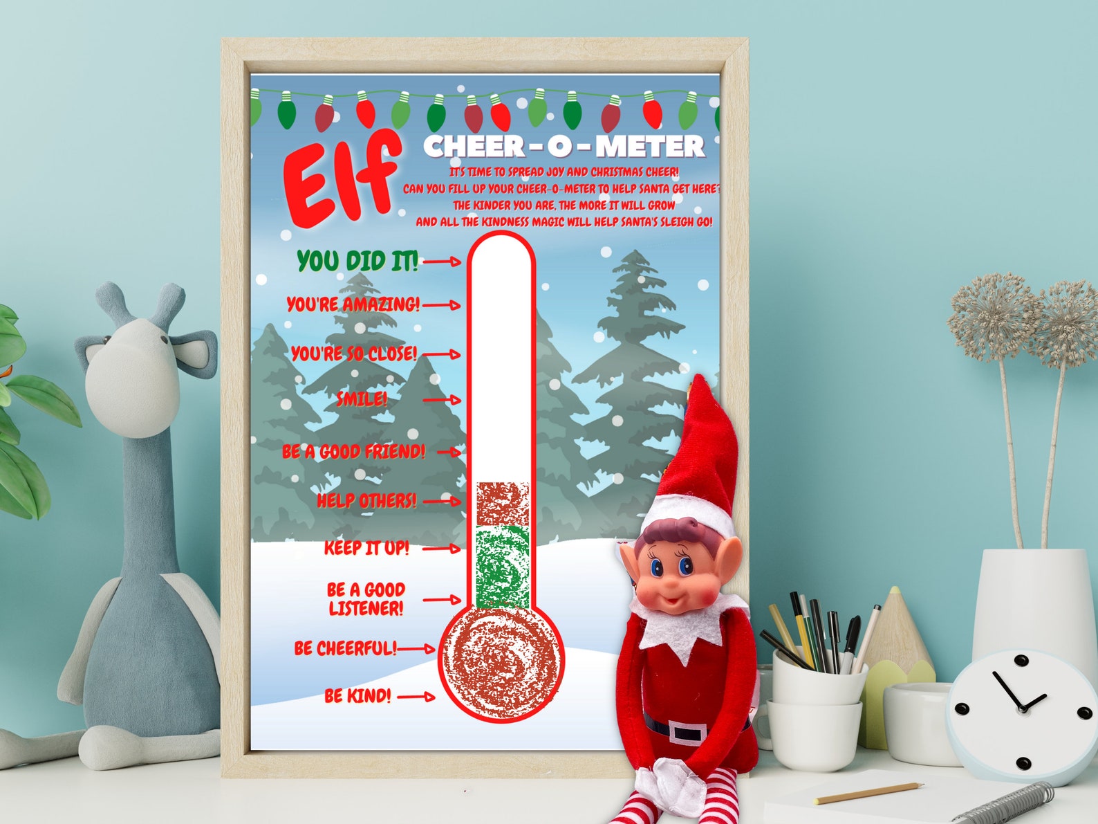 Elf Kit Holiday Kindness Project Elf Kit Elf Bundle Elf - Etsy