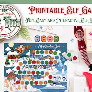 Printable Elf Game Christmas Elf Kit Elf Bundle Elf Ideas Elf Props Elf ...