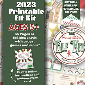 Printable Elf Kit Christmas Elf Kit Elf Bundle Elf Ideas - Etsy