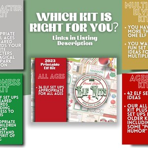 Printable Elf Fitness Christmas Elf Kit Elf Bundle Elf Ideas Elf Props ...