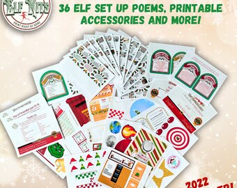 Printable Elf Kit Christmas Elf Kit Elf Bundle Elf Ideas Elf Props Elf ...