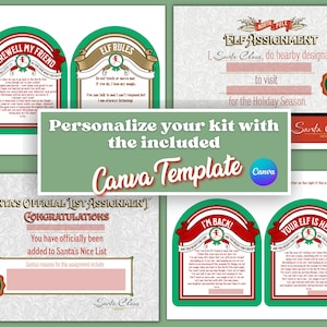 Multiple Elves Printable Elf Kit Christmas Elf Kit Elf Bundle Elf Ideas ...