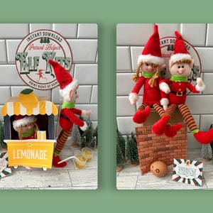 Multiple Elves Printable Elf Kit Christmas Elf Kit Elf Bundle Elf Ideas ...