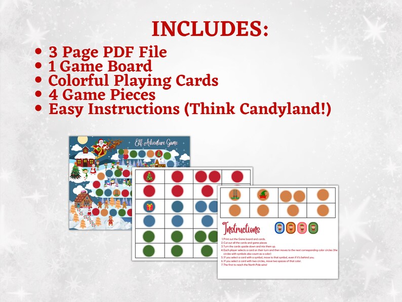 Printable Elf Game Christmas Elf Kit Elf Bundle Elf - Etsy