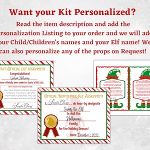 Printable Elf Kit Christmas Elf Kit Elf Bundle Elf Ideas - Etsy
