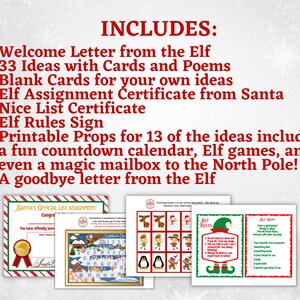 Printable Elf Kit Christmas Elf Kit Elf Bundle Elf Ideas - Etsy