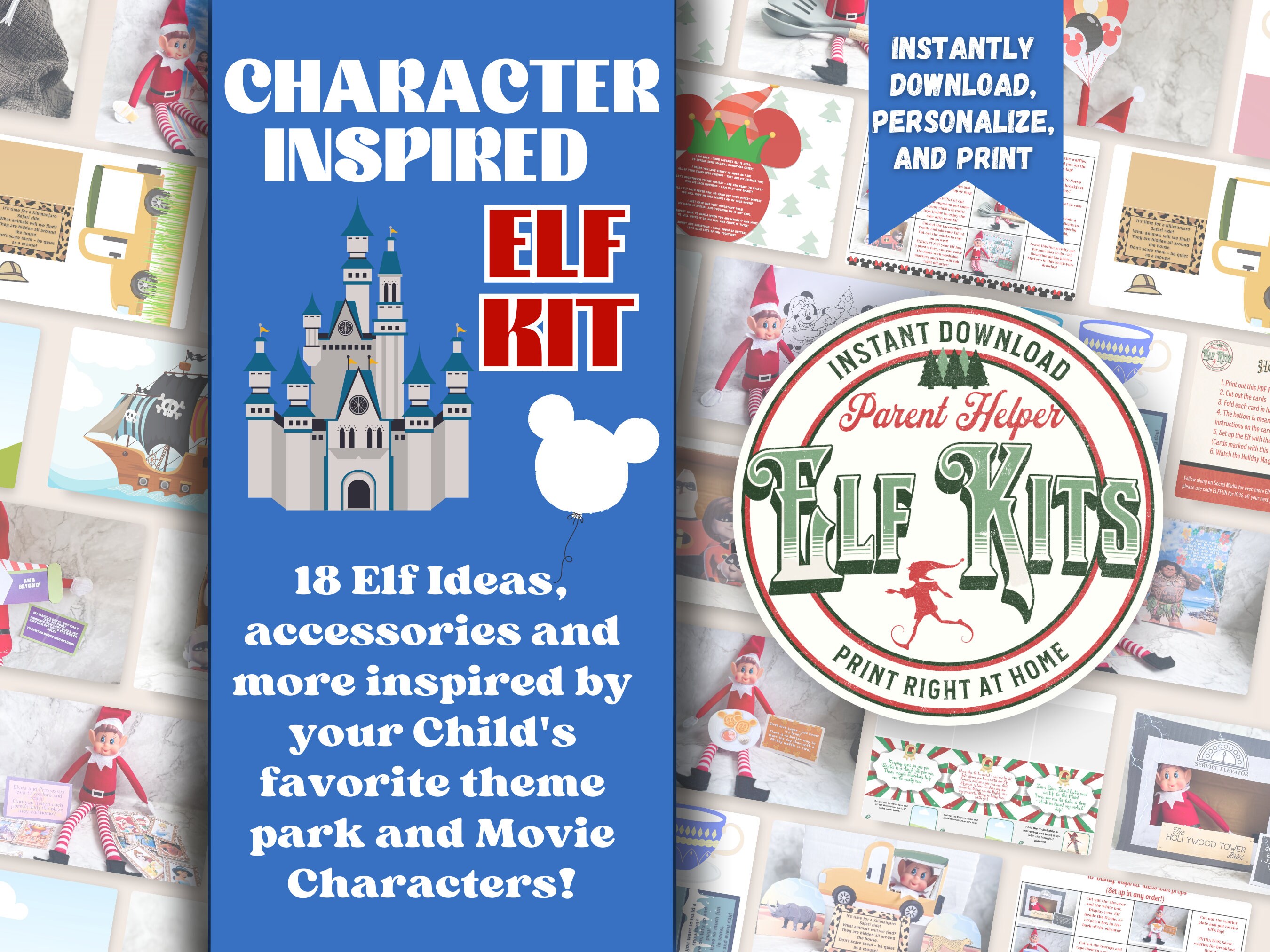 Printable Elf Kit Christmas Elf Kit Elf Bundle Elf Ideas - Etsy