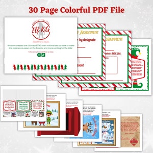 Printable Elf Kit Christmas Elf Kit Elf Bundle Elf Ideas - Etsy