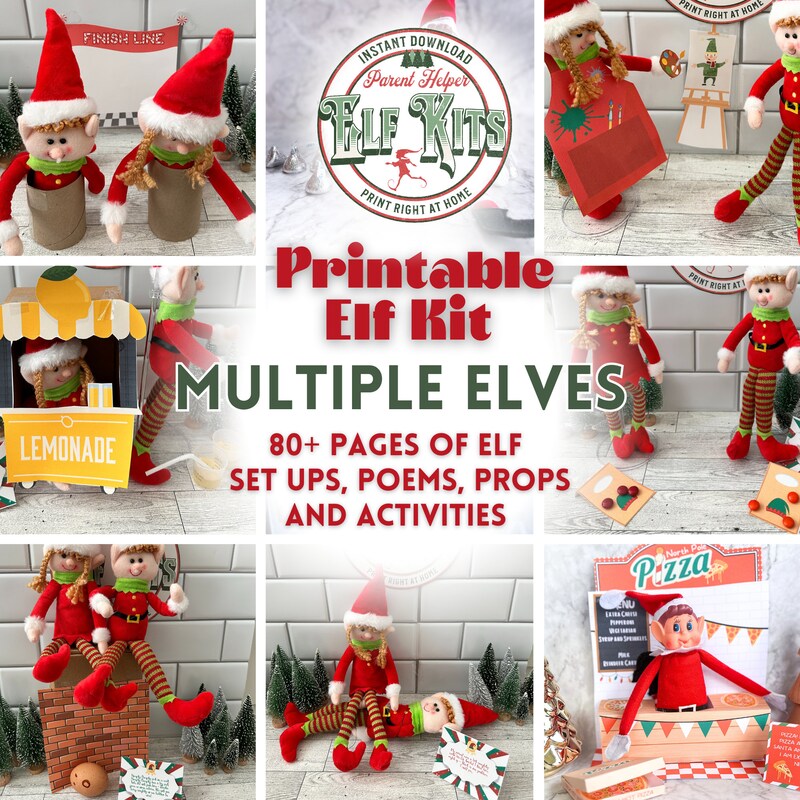 Elf Printable - Etsy