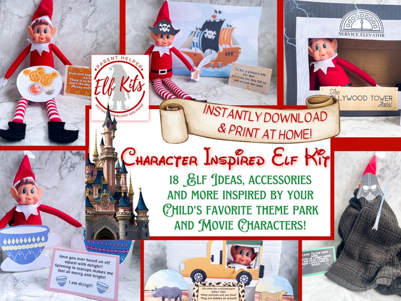 Printable Elf Kit Christmas Elf Kit Elf Bundle Elf Ideas - Etsy