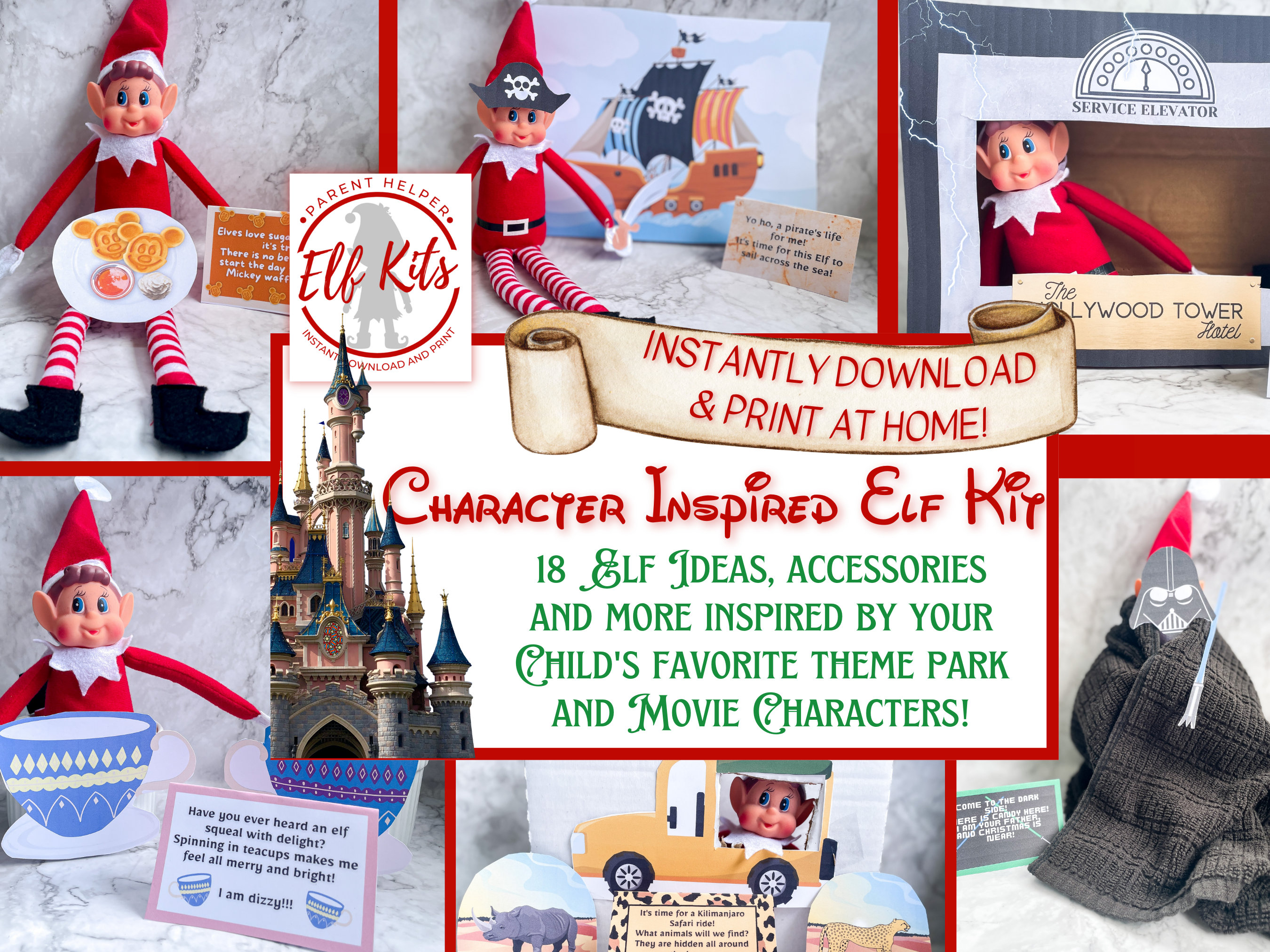 Printable Elf Kit Christmas Elf Kit Elf Bundle Elf Ideas - Etsy