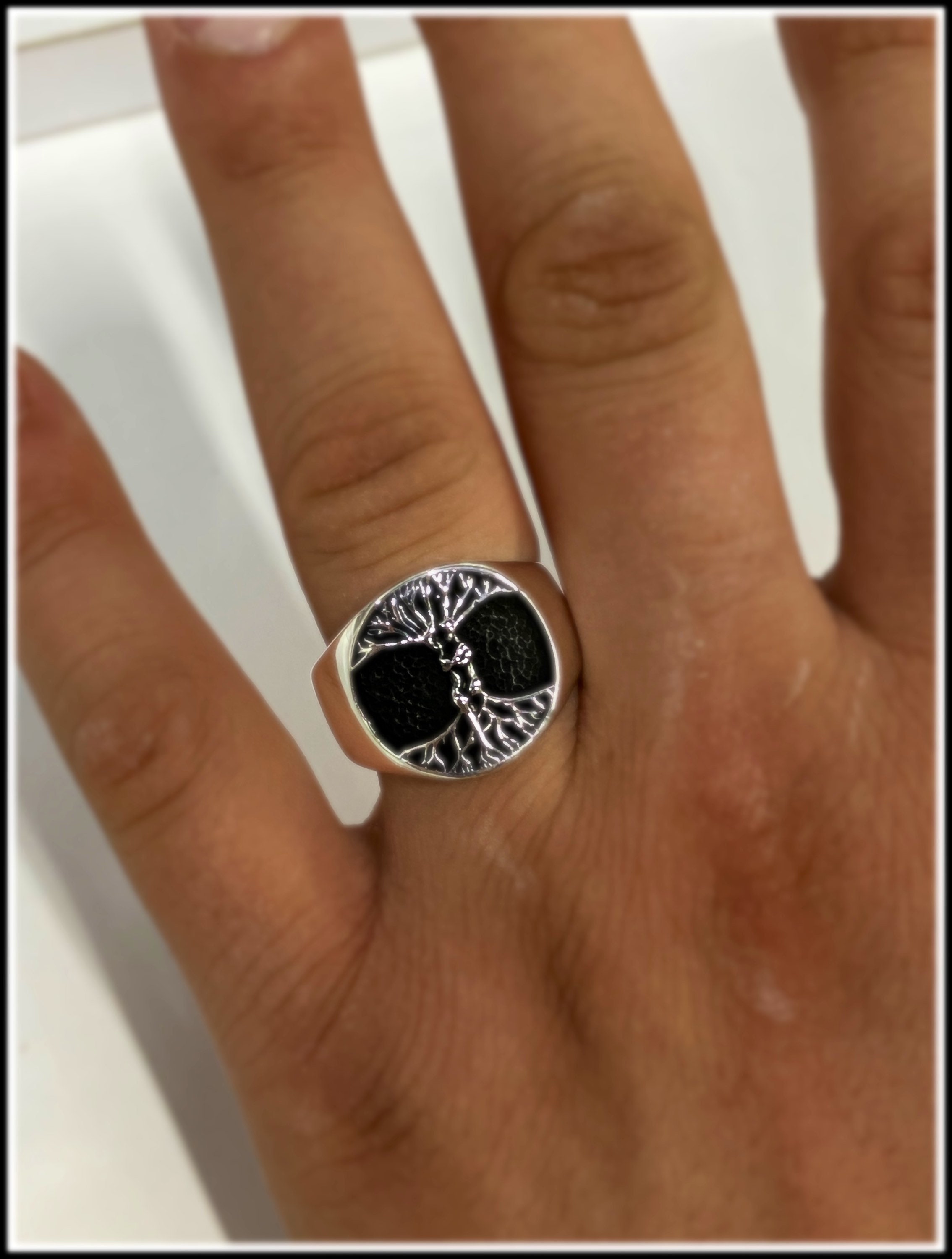 Best Family Tree Ring Tree of Life Engraved Tree Jeweley - Etsy