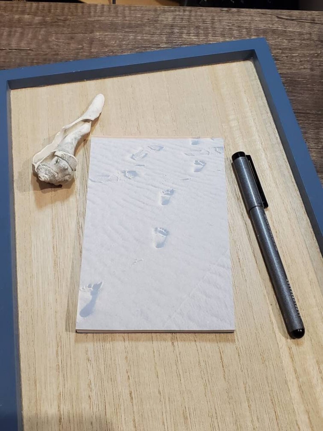 Footprints in the Sand, Beach Life, Notepad, 4x6 Memo, 50 Page Tearaway ...