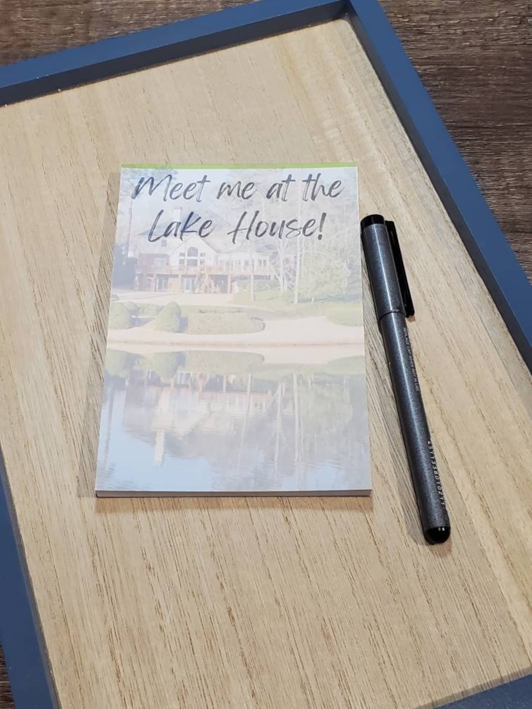 Meet Me at the Lake House! Lake Life, Notepad, 4x6 Memo, 50 Page ...