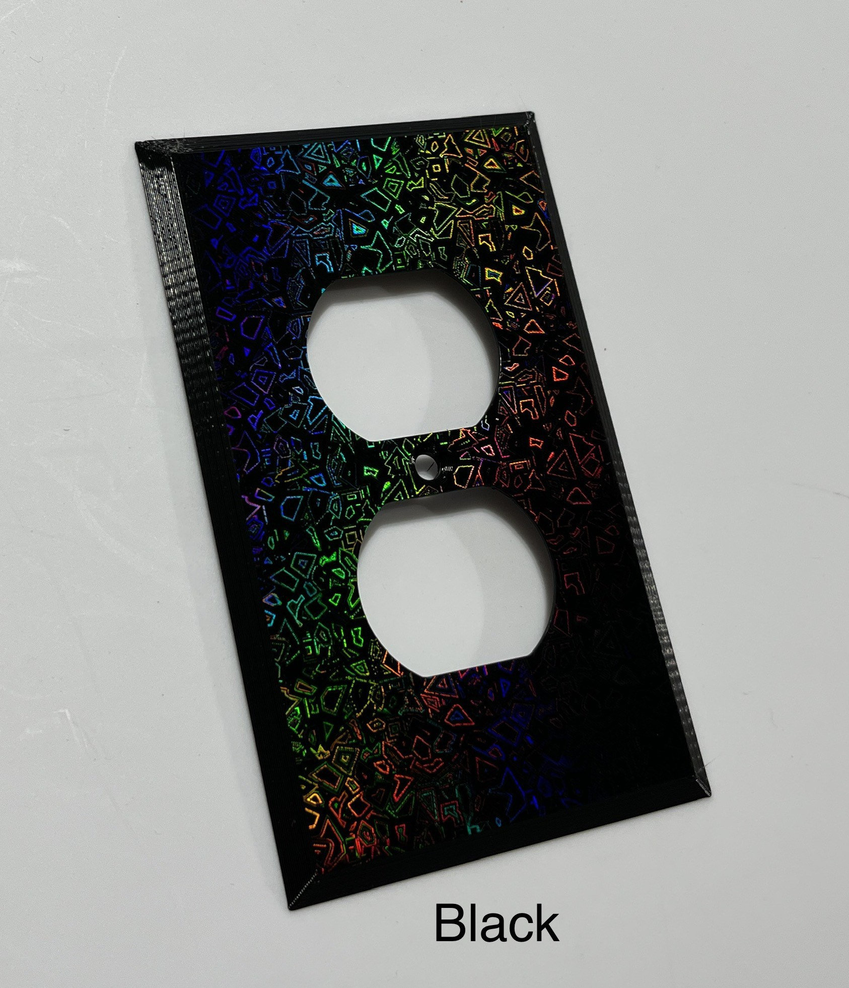 Holographic 3D Printed Light Switch Covers Outlet Covers - Etsy Australia