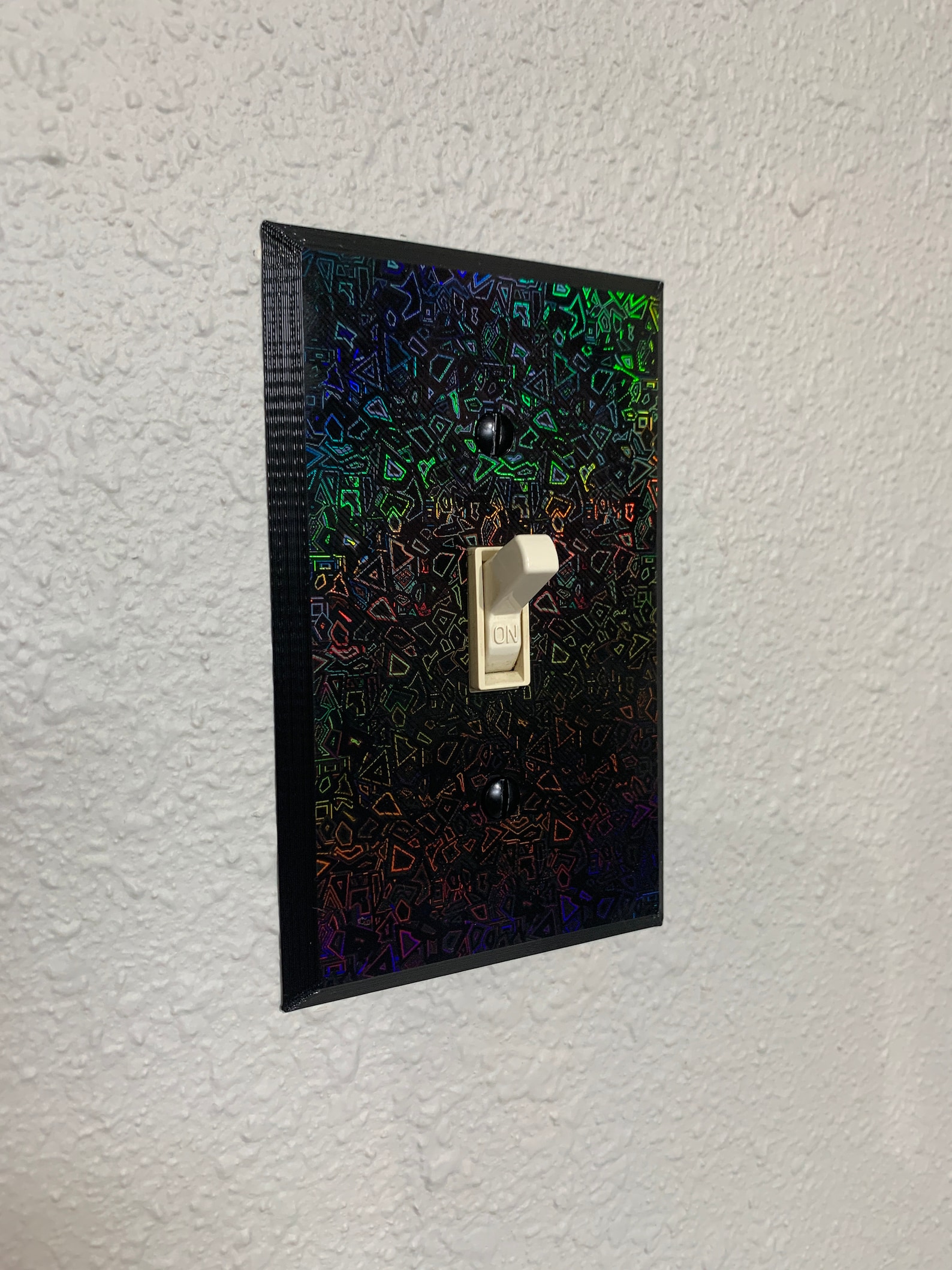 Holographic 3D Printed Light Switch Covers | Outlet Covers | Custom ...