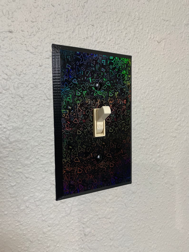Holographic 3D Printed Light Switch Covers Outlet Covers - Etsy