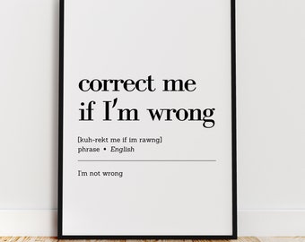 Just Following up Funny Office Wall Art, Office Humor Print, Home ...