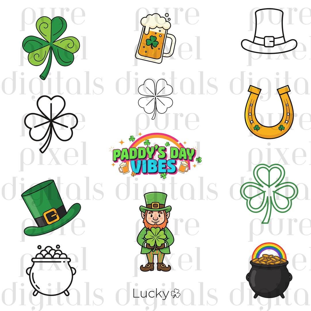 St. Patrick's Day SVG Bundle – Irish Craft Files (digital Download) - Etsy