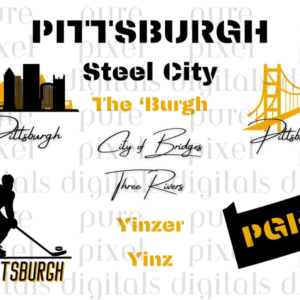Pittsburgh Steelers Svg - Etsy