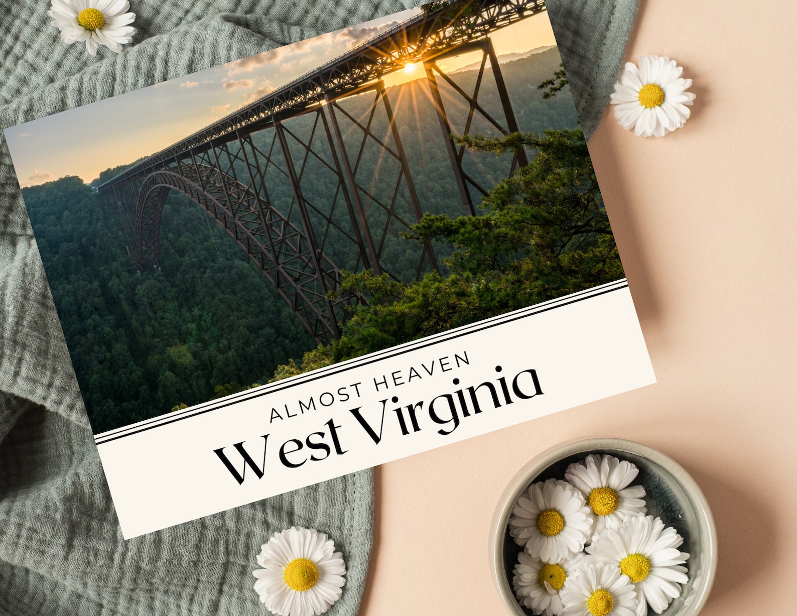 West Virginia Postcards - Almost Heaven - Digital Scenic Mountains ...