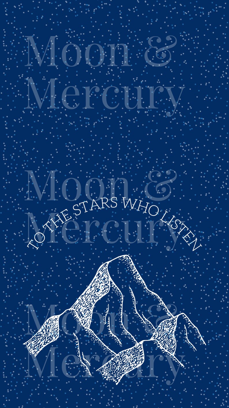 ACOTAR Downloadable Phone Wallpaper Set - Etsy