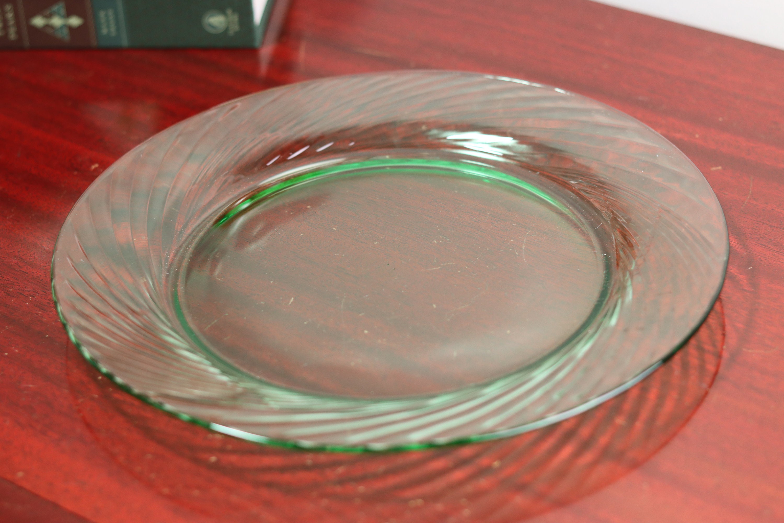 Large Clear Green Corningware Pyrex Festiva Serving Dish W/ - Etsy