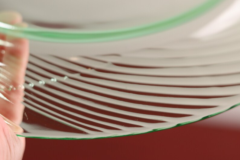 Large Clear Green Corningware Pyrex Festiva Serving Dish W/ - Etsy