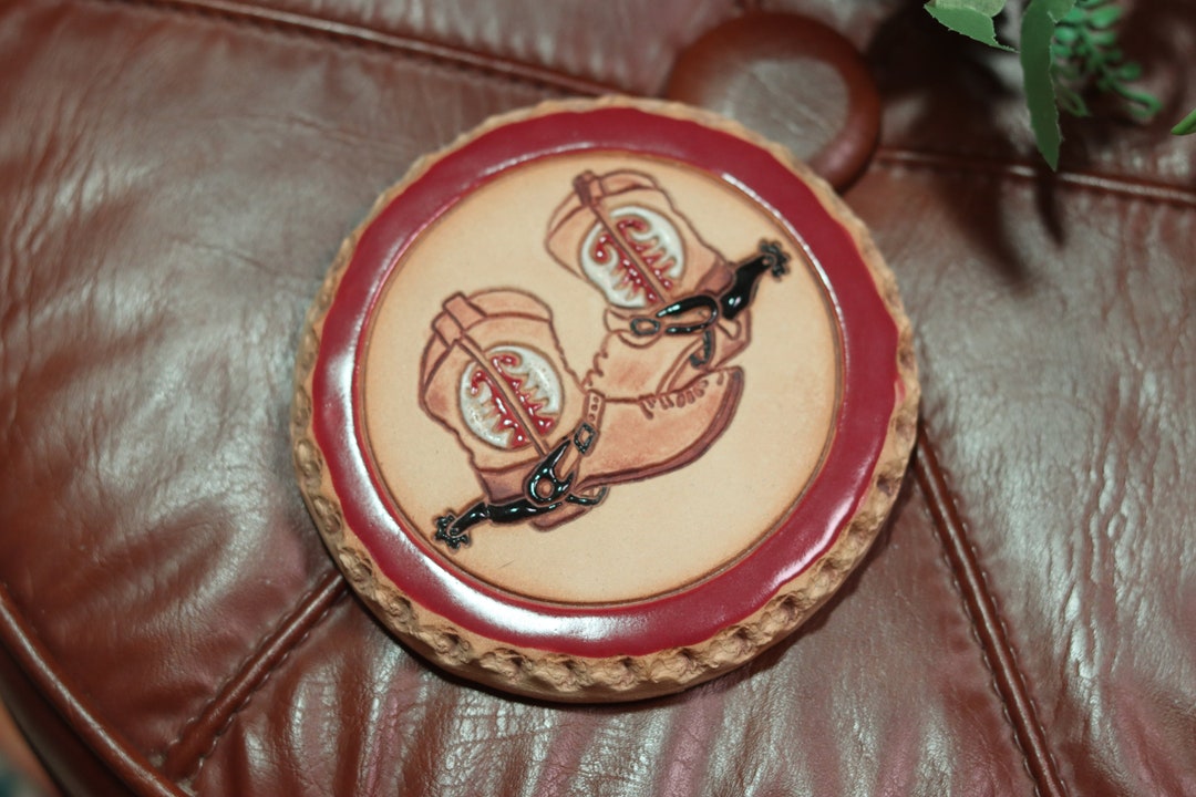 Handmade Terracotta Ceramic Glazed Cowboy Boot Wall Plaque | Artist ...