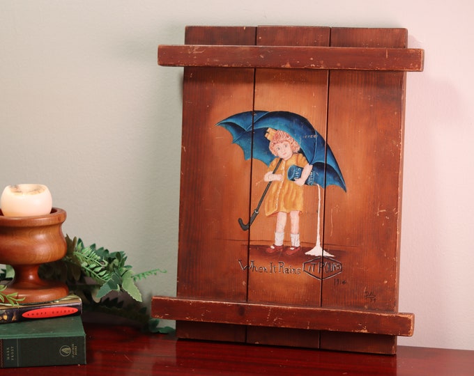 Vintage C. Carson Morton Salt Painting on Canvas, Framed and in ...