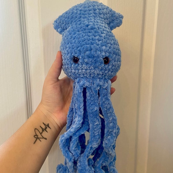 Stuffed Squid - Etsy
