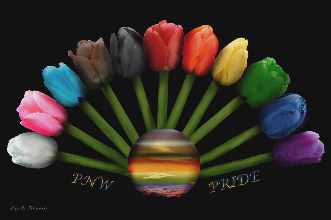 PNW LGBTQIA Pride 2023 8x12 Lightweight Foam - Etsy