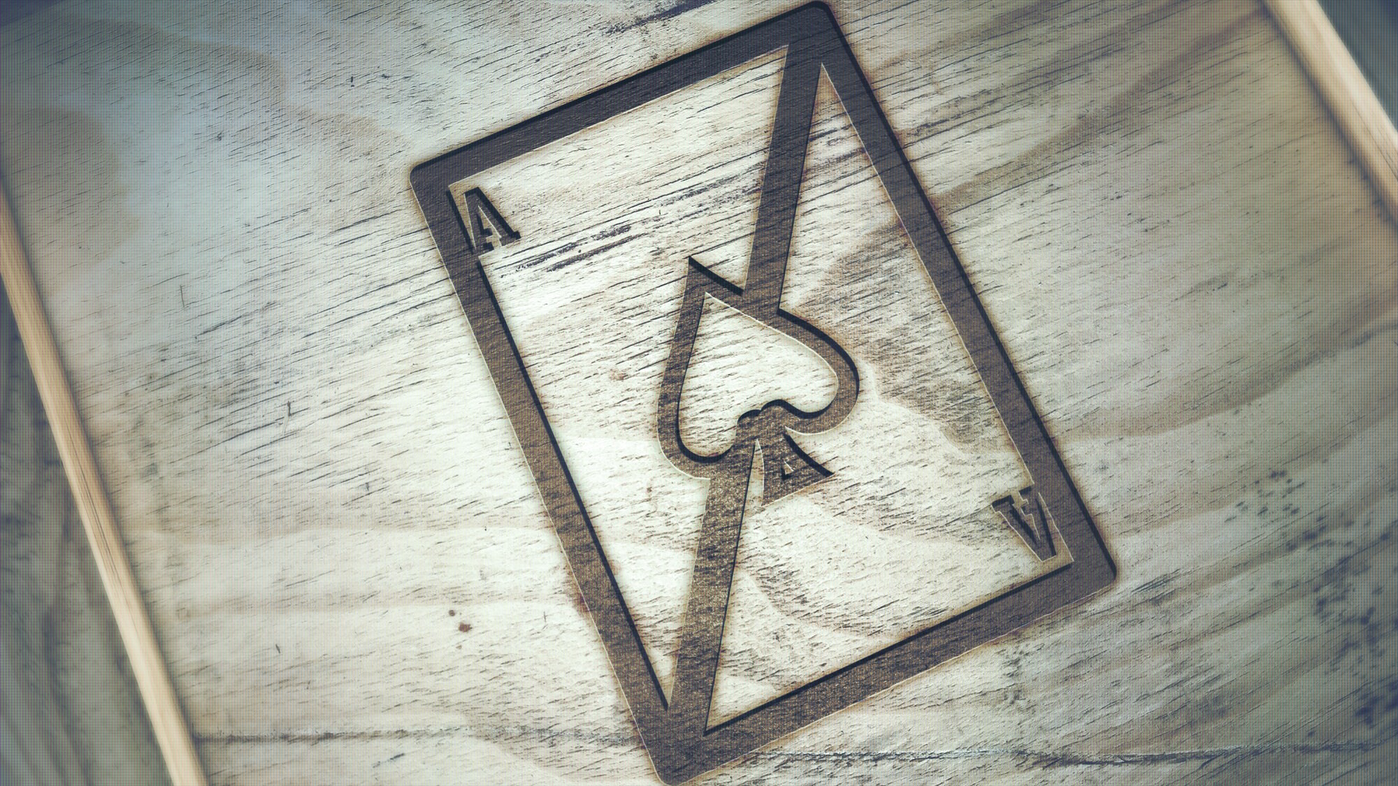 Ace of Spades Playing Card, Laser Cutting, Engraving, Cnc Milling, 3d ...