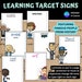 Learning Target Signs Editable | Standards | I Can Statements ...