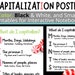 MINTS Capitalization Anchor Chart, Capitalization Poster ...