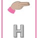 ASL Sign Language Alphabet Posters | Hearing-impaired | Special ...