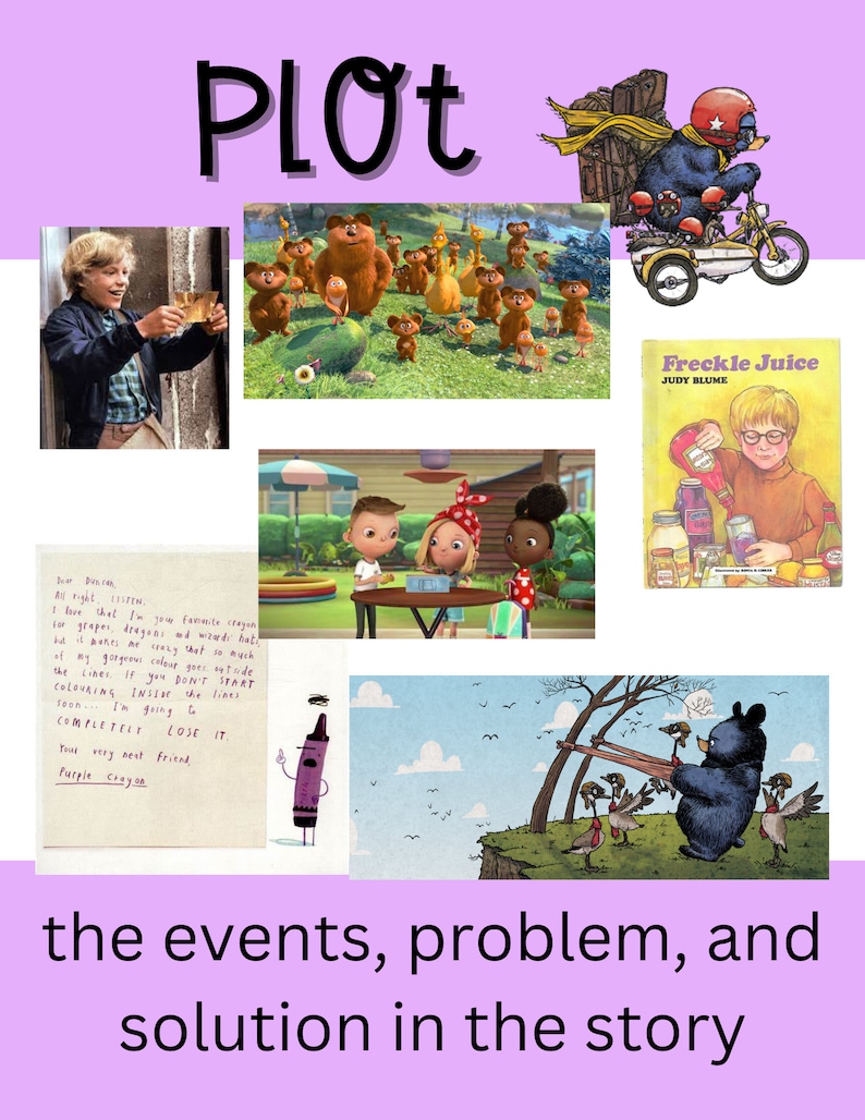 Literary Elements | Character Setting Plot Theme Protagonist Antagonist ...