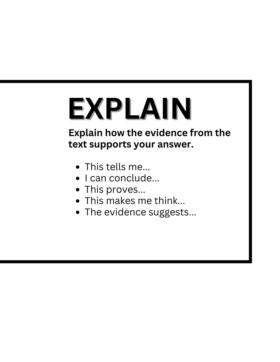 RACE Strategy for Writing | Responding to Text | Short Constructed ...