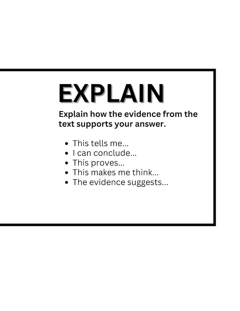 RACE Strategy for Writing | Responding to Text | Short Constructed ...