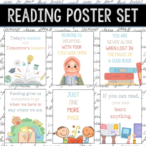 Reading Posters For Kids Printable