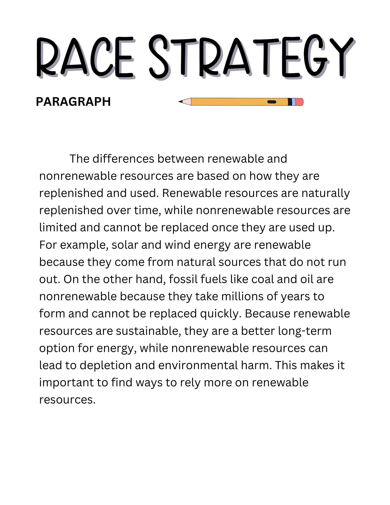 RACE Strategy for Writing | Responding to Text | Short Constructed ...