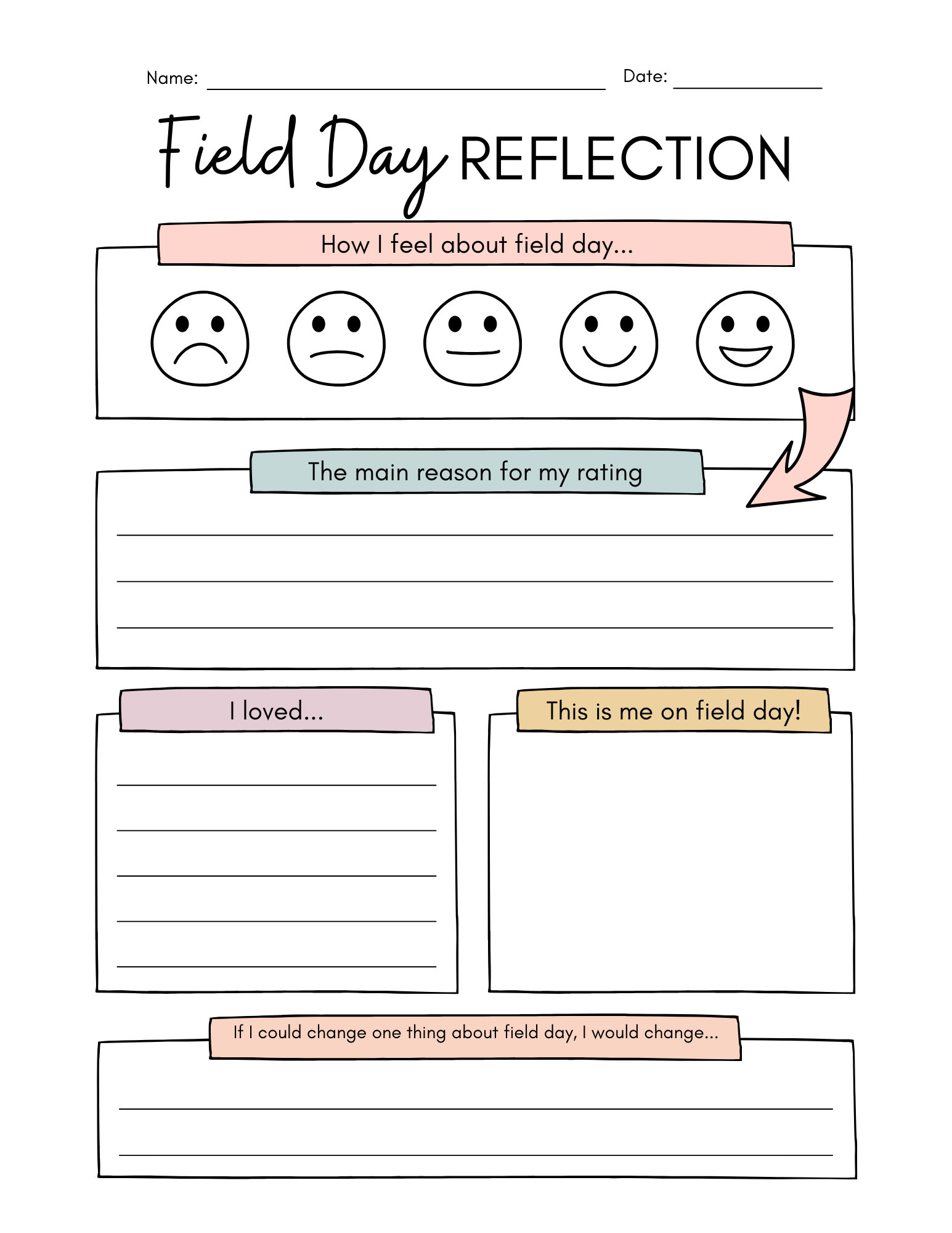 Field Day Worksheet Planning For This Years Field Day Has Begun With
