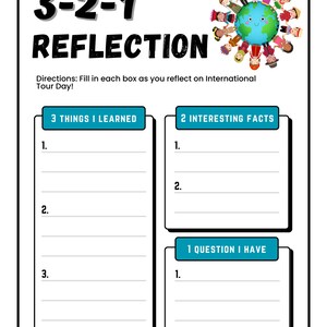 Reflection Pages | Worksheets for Any Subject | Canva Link Included ...