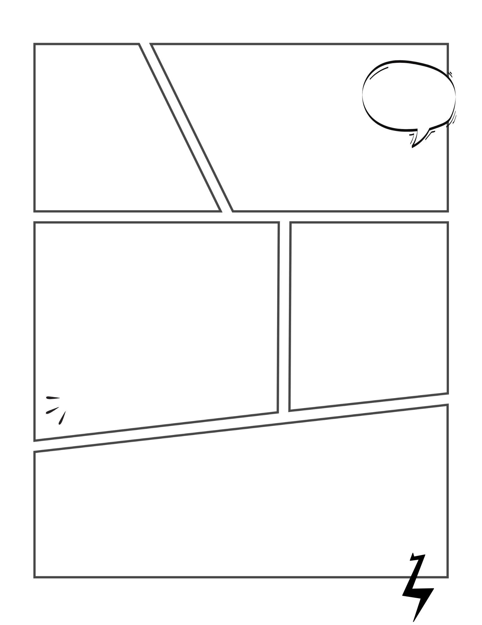 DIY Comic Book Template: 17 Page Creative Writing Activity (PDF Pattern ...