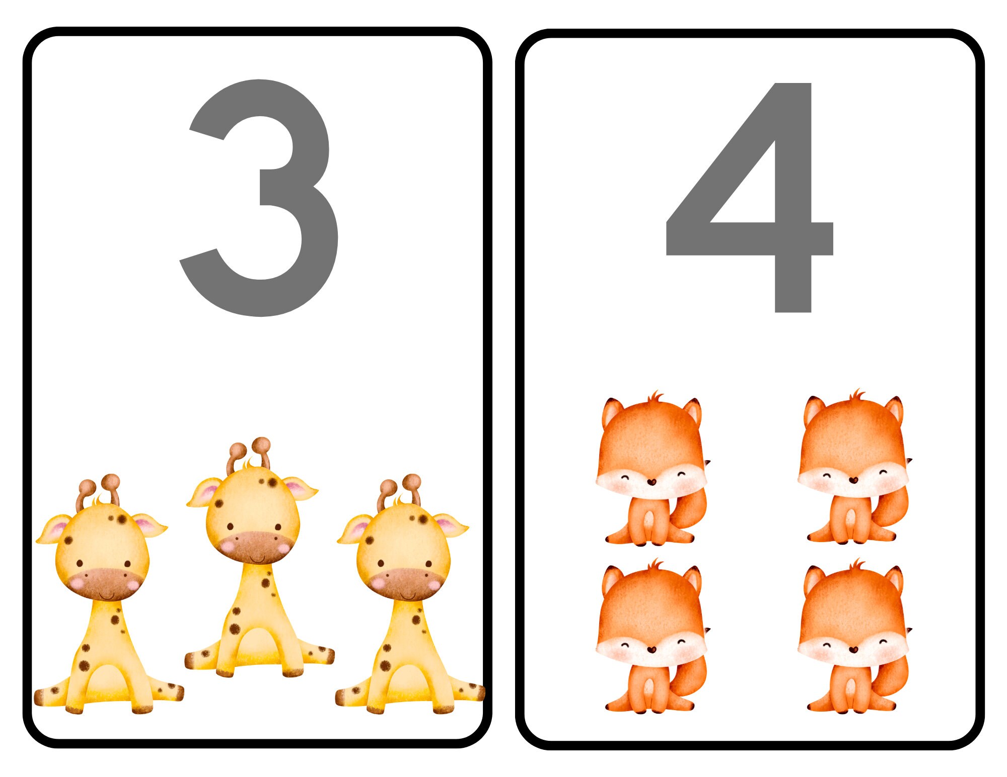 Letters and Numbers Alphabet and Numbers 1-10 Counting Literacy Letter ...