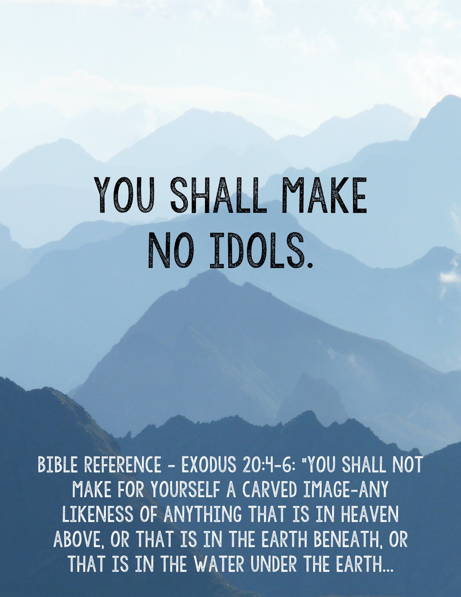 Ten Commandments Posters | Mountains Photos | Catholic School | Sunday ...